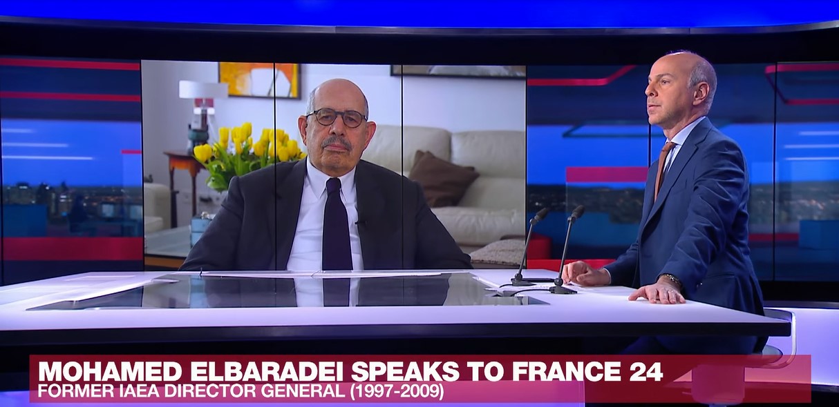 Mohamed ElBaradei: 'The Iraq war was about regime change, not WMDs' • FRANCE 24 English - viimes