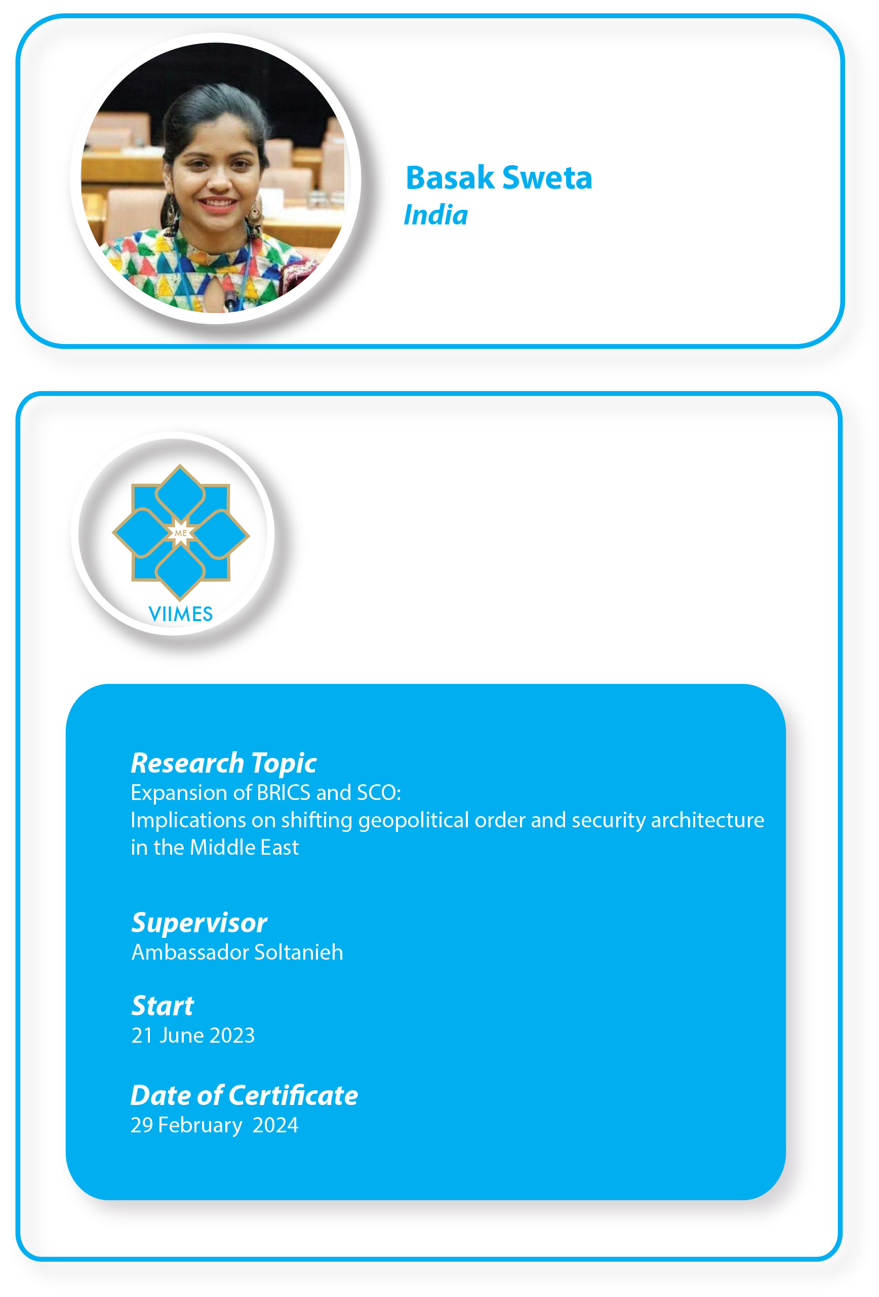 VIIMES Former Interns - viimes