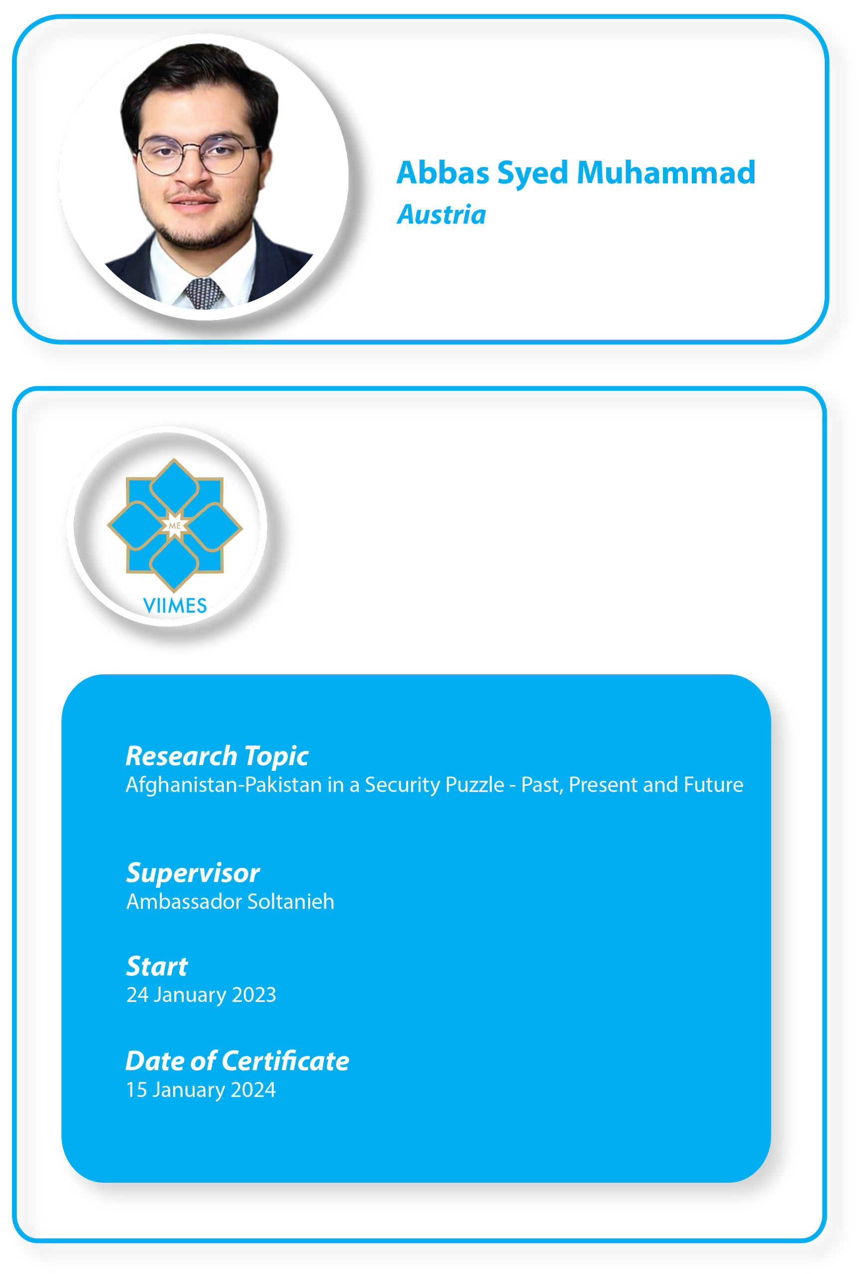 VIIMES Former Interns - viimes